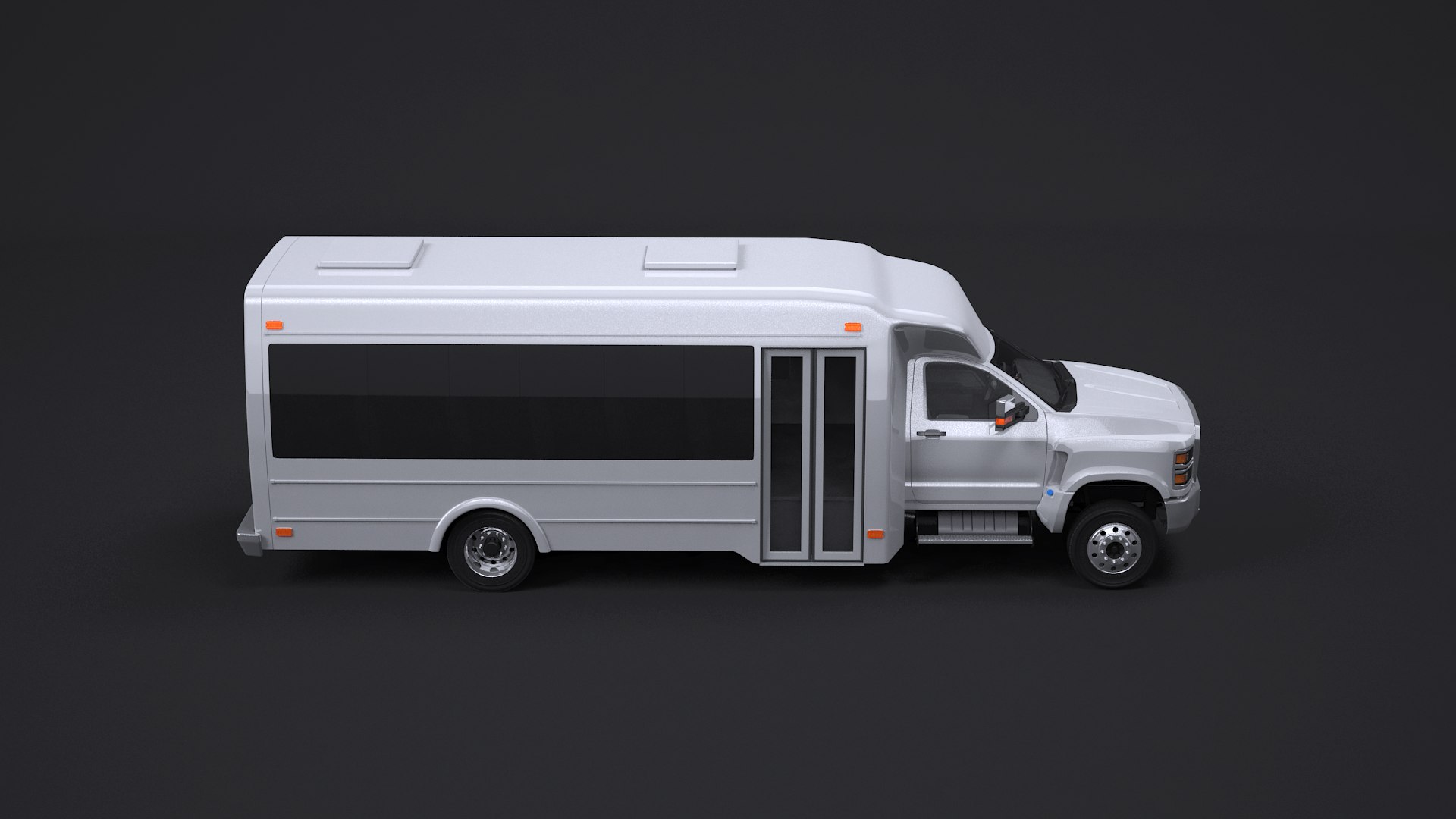 3D model generic shuttle bus - TurboSquid 1540920