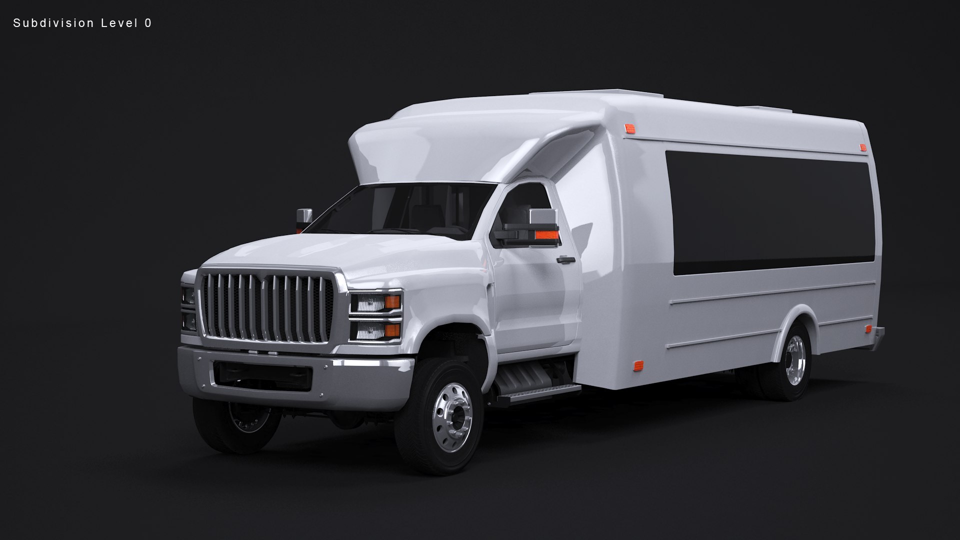 3D model generic shuttle bus - TurboSquid 1540920