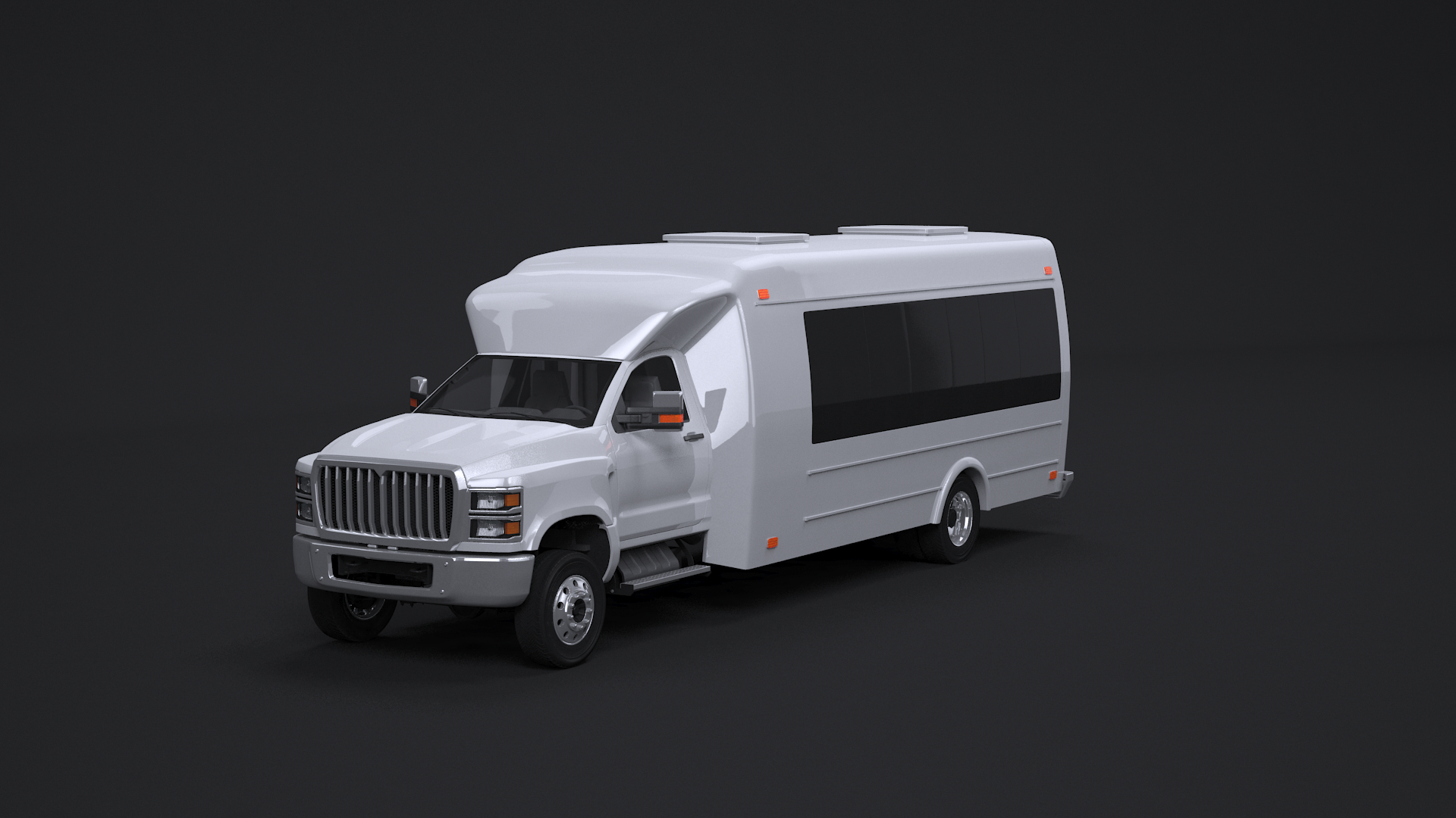 3D model generic shuttle bus - TurboSquid 1540920