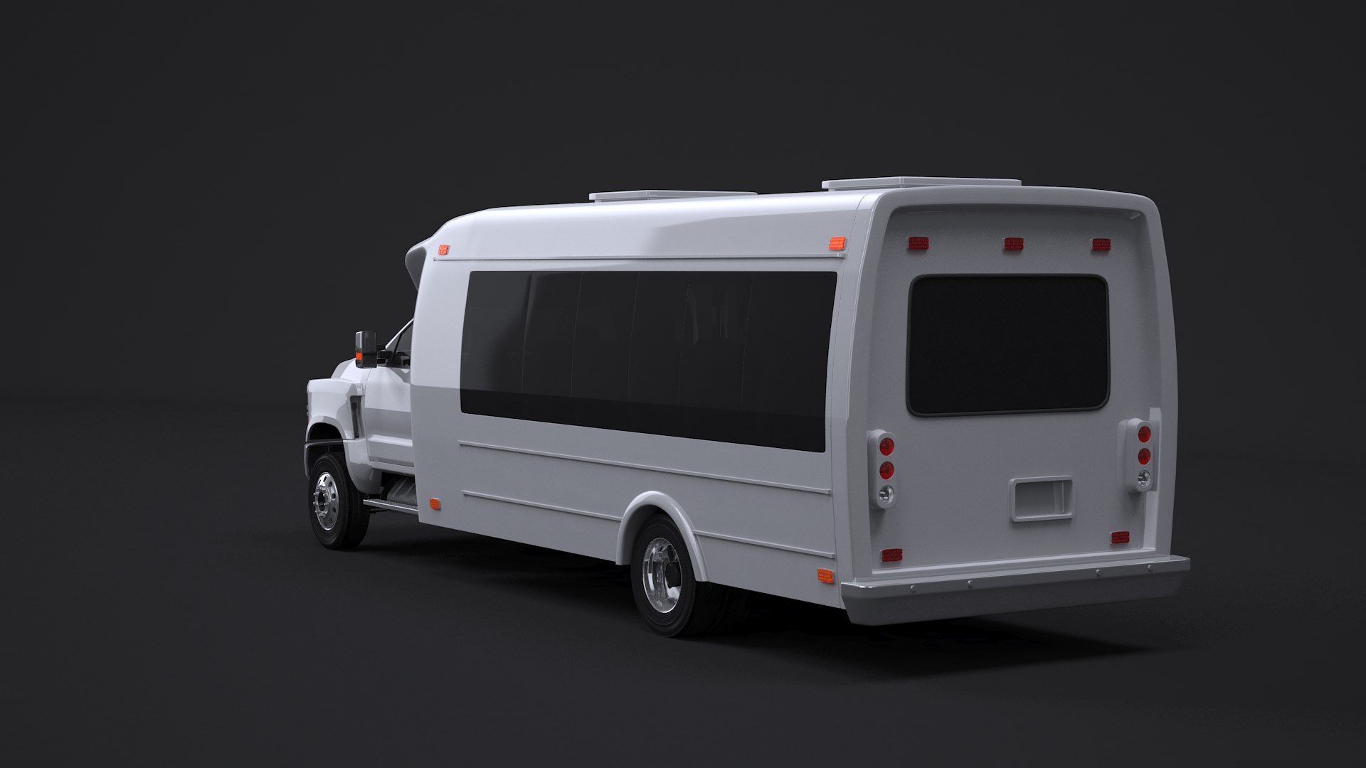 3D model generic shuttle bus - TurboSquid 1540920