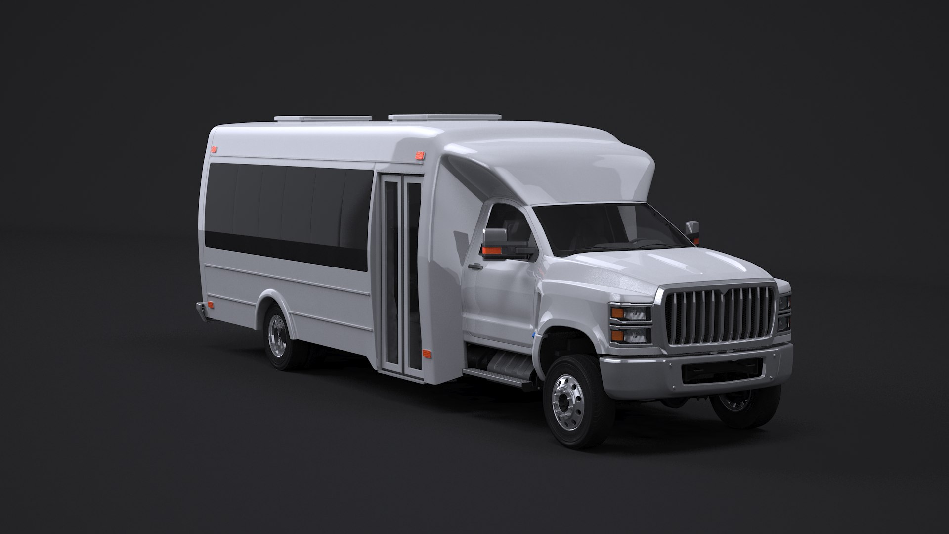 3D model generic shuttle bus - TurboSquid 1540920