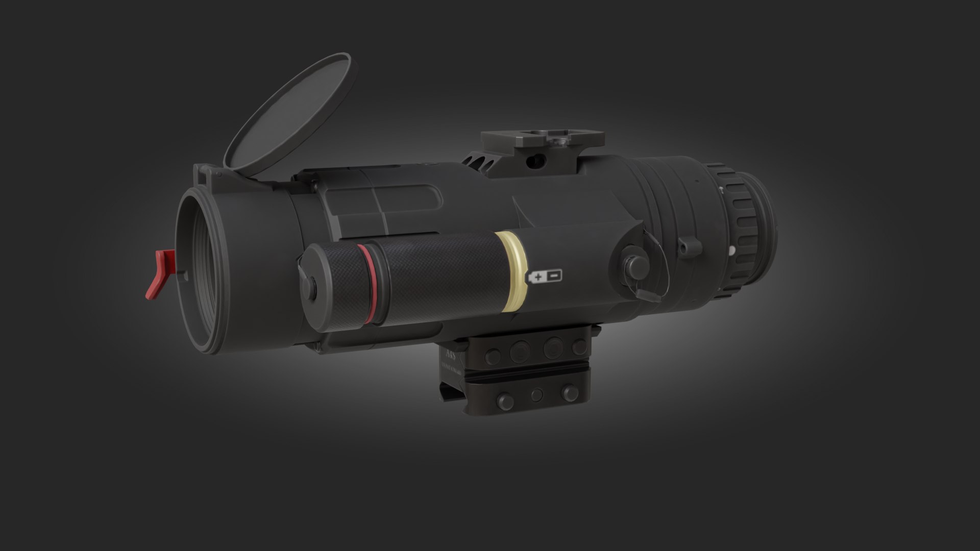 3D High Quality Scope With Laser 3D Model Model - TurboSquid 2308937