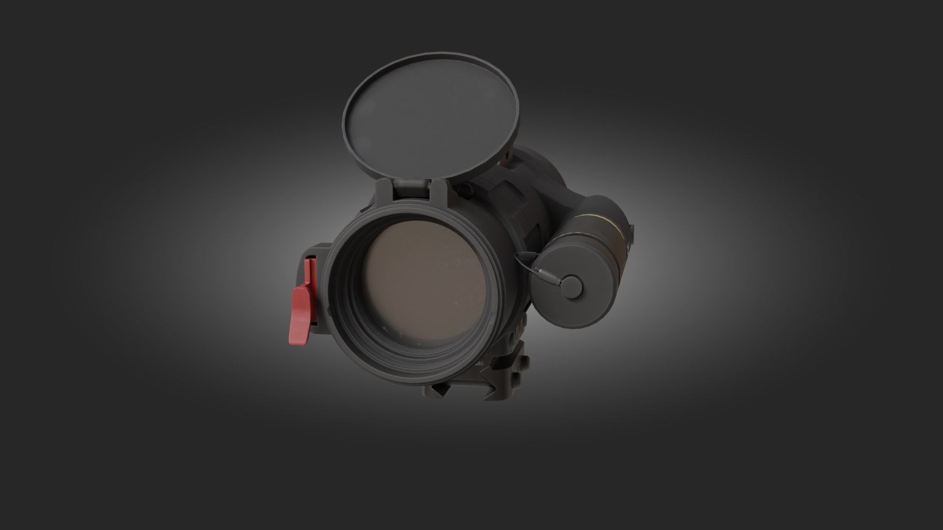 3D High Quality Scope With Laser 3D Model Model - TurboSquid 2308937