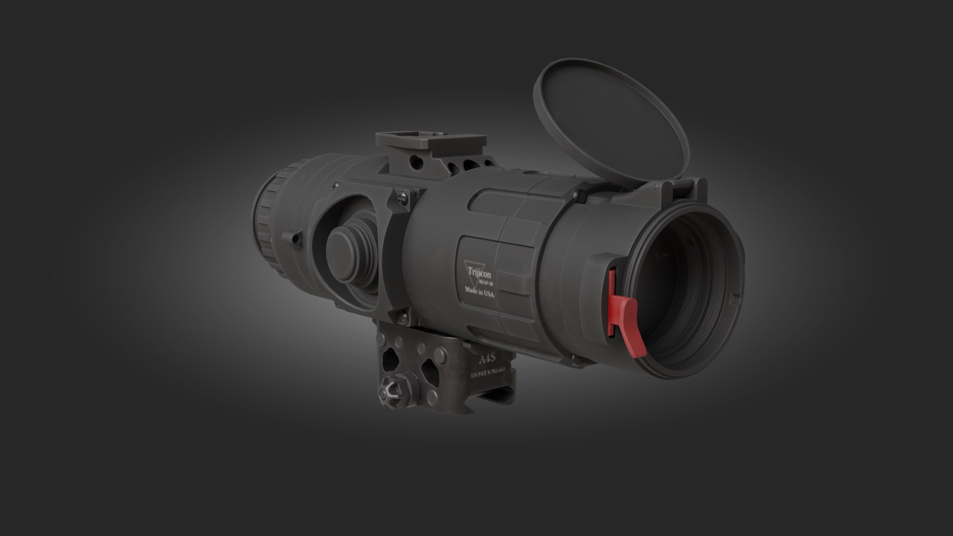 3D High Quality Scope With Laser 3D Model Model - TurboSquid 2308937