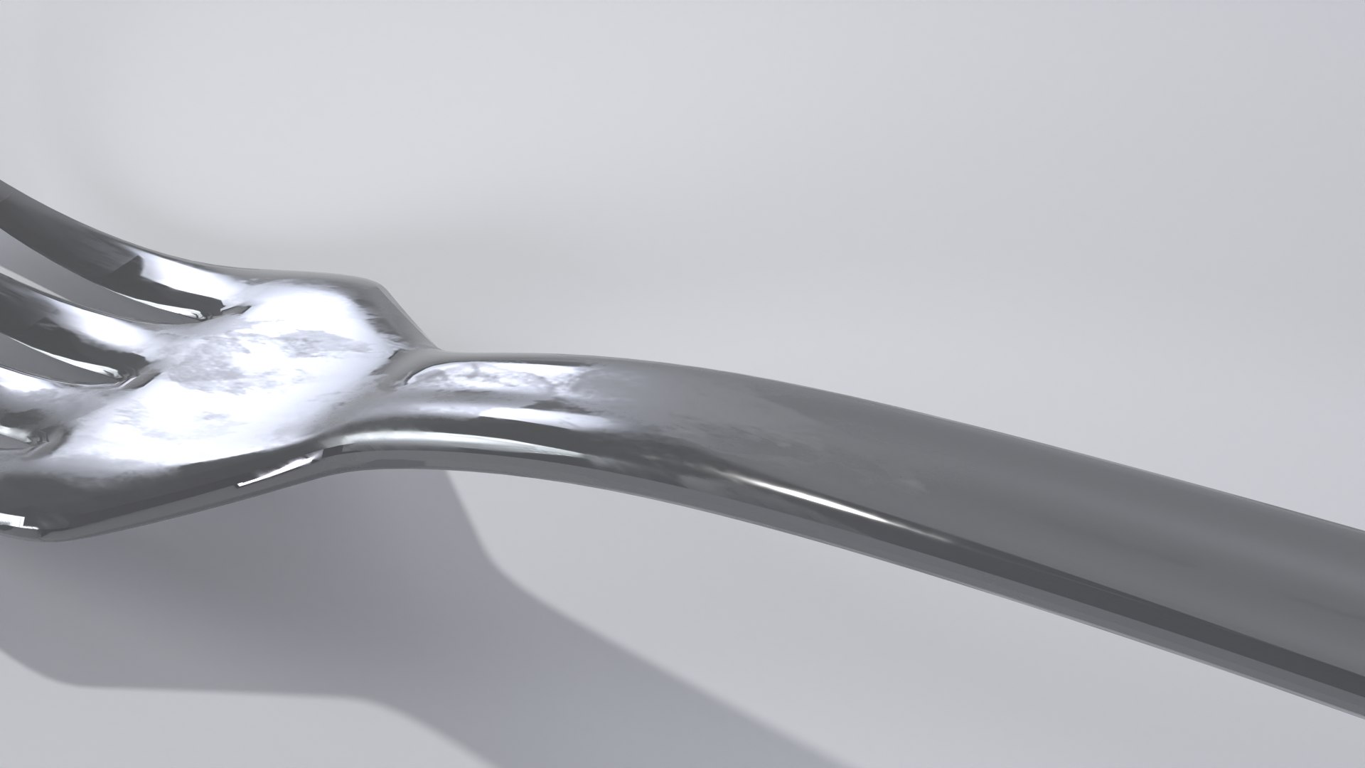 Low-poly fork 3D model - TurboSquid 1904306
