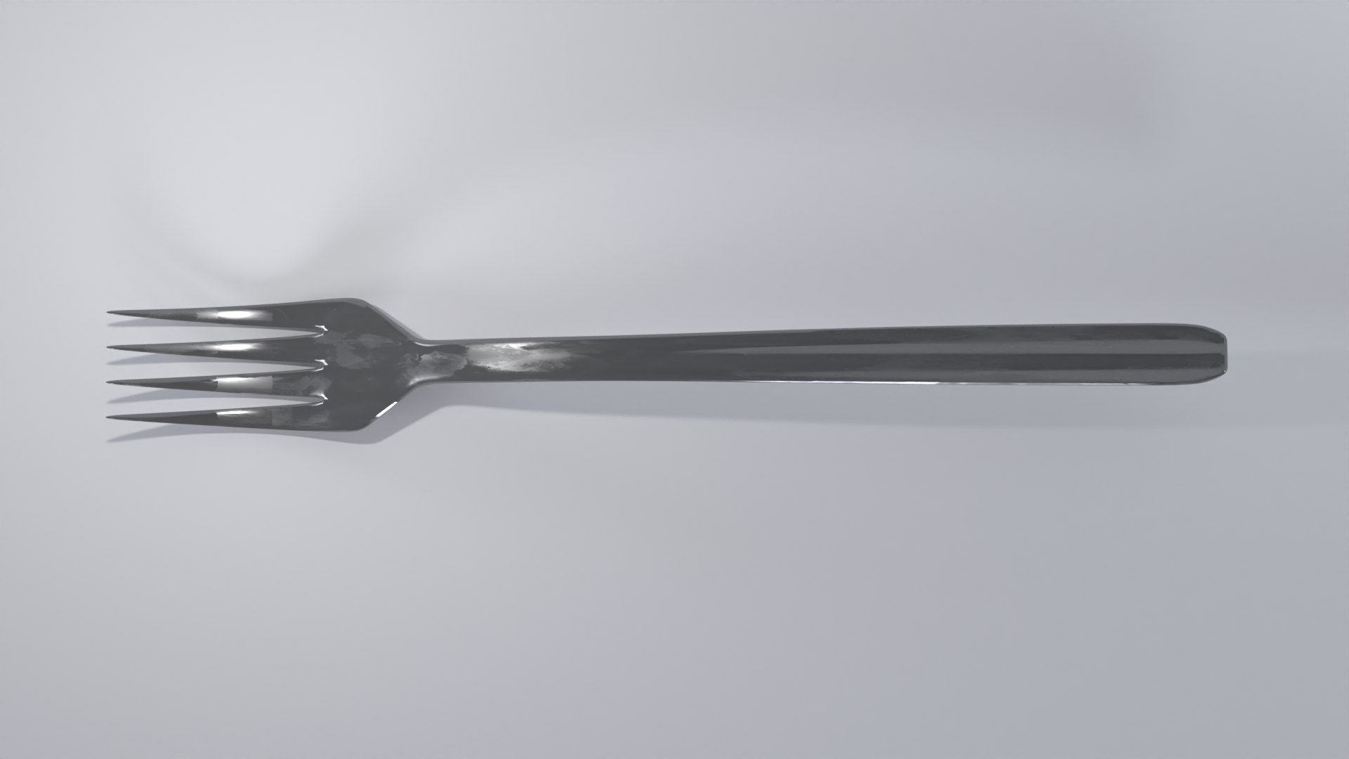 Low-poly fork 3D model - TurboSquid 1904306