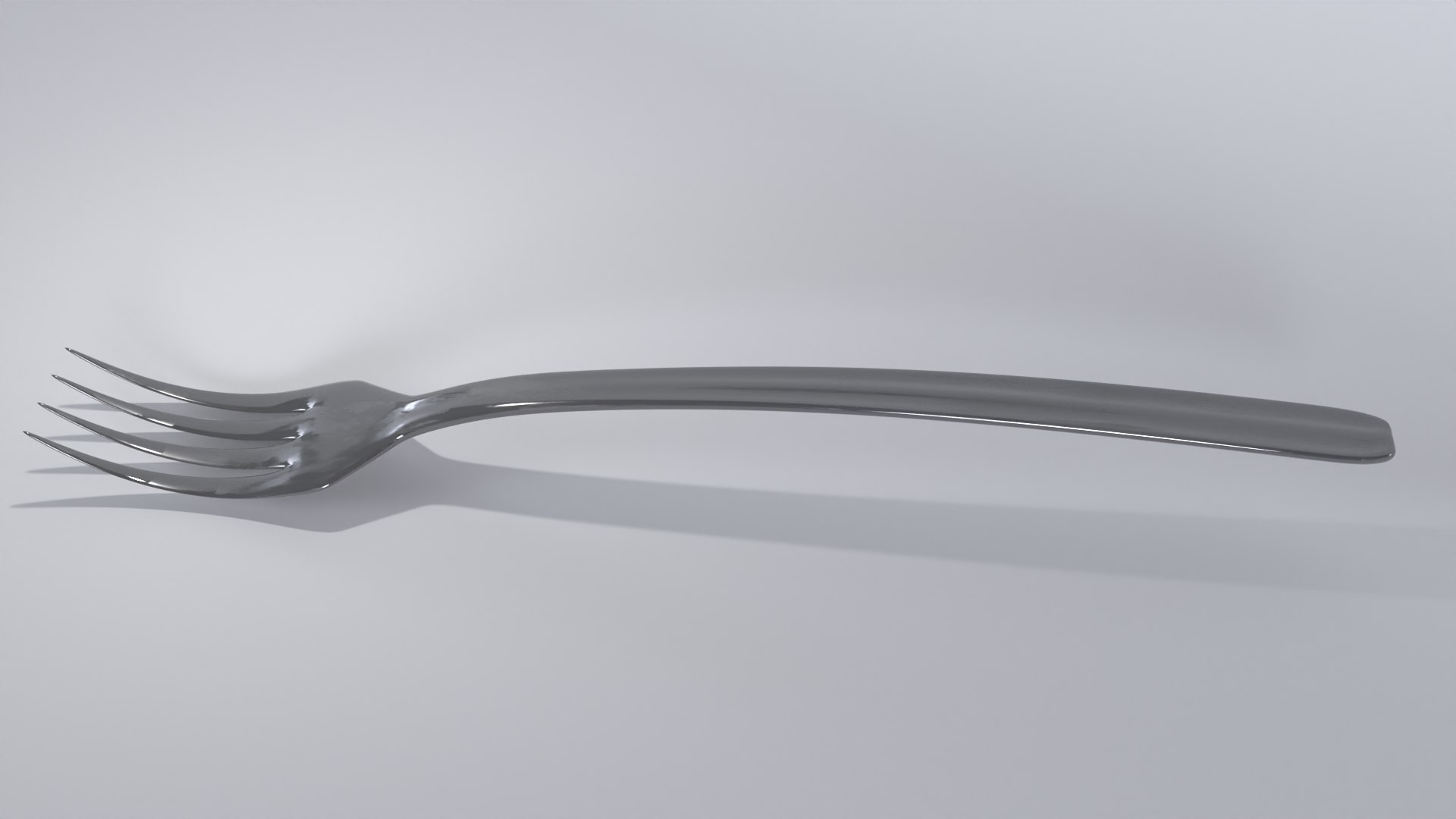 Low-poly fork 3D model - TurboSquid 1904306