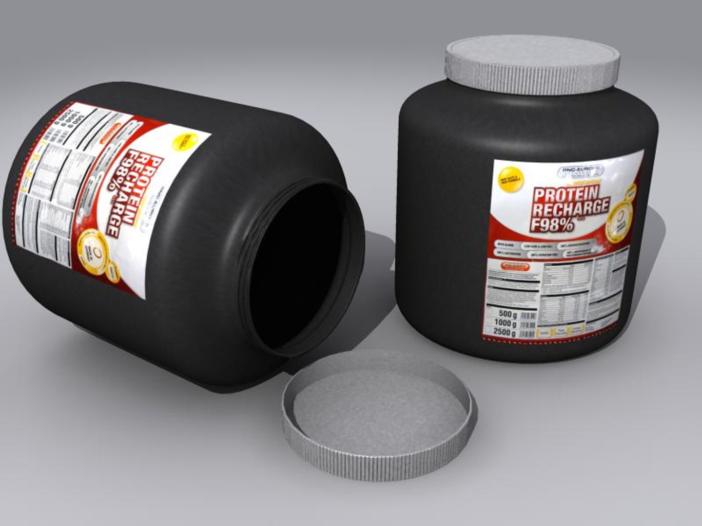 3d Model Container Protein