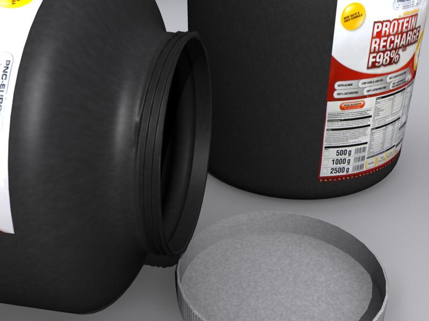 3d Model Container Protein