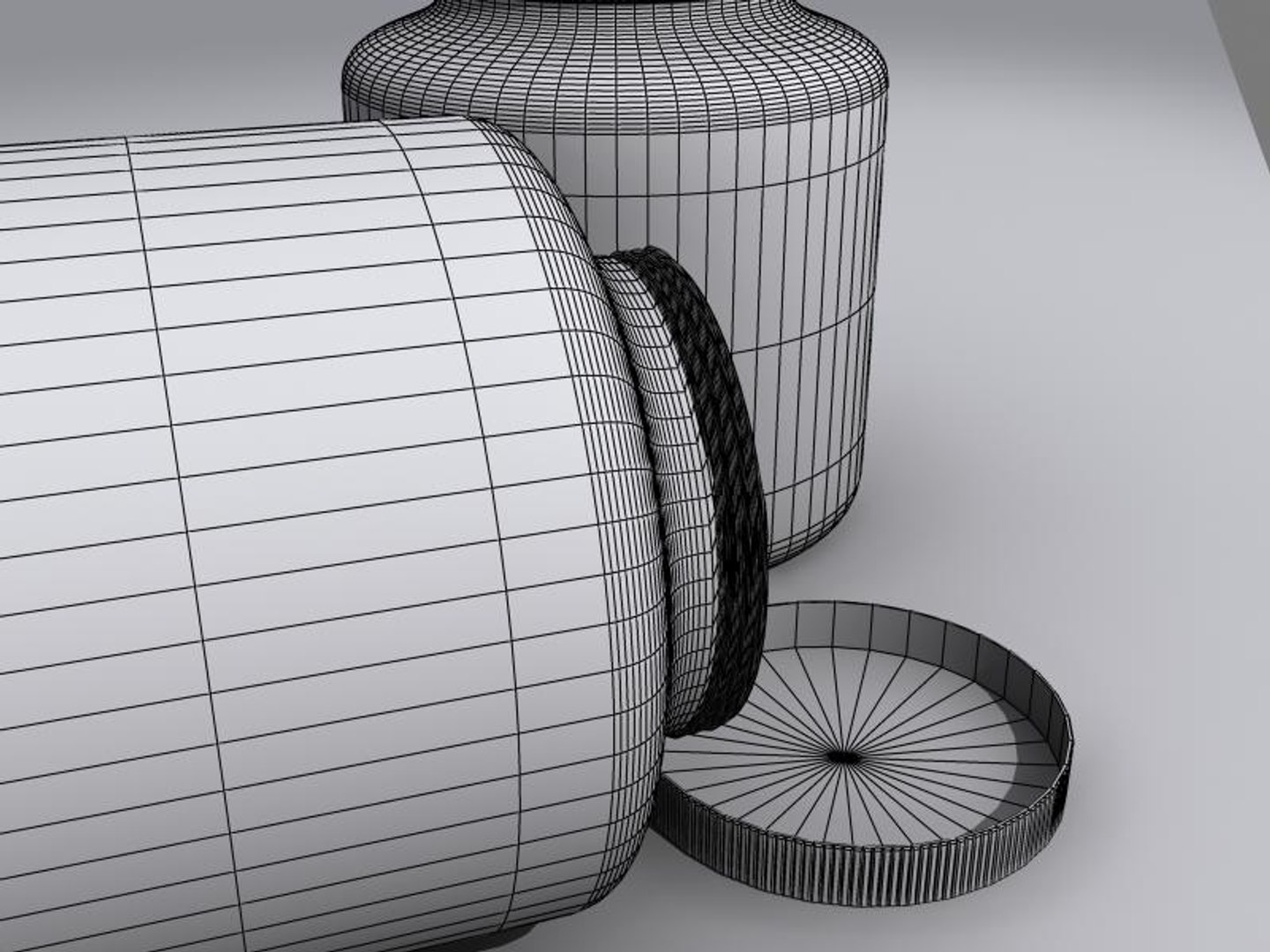 3d Model Container Protein