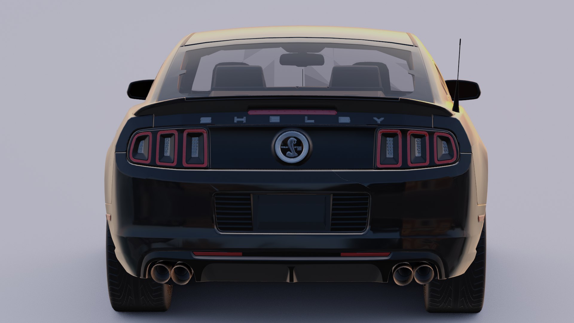 Ford Mustang Shelby GT500 3D - TurboSquid 2311300