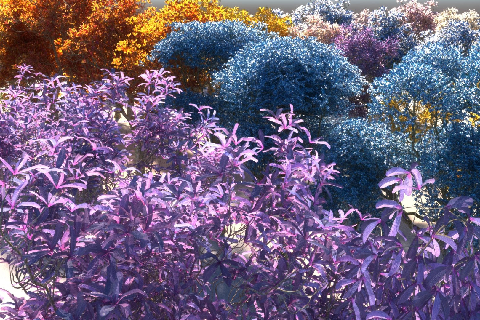 3D Spring Trees Hd Model - TurboSquid 1550606