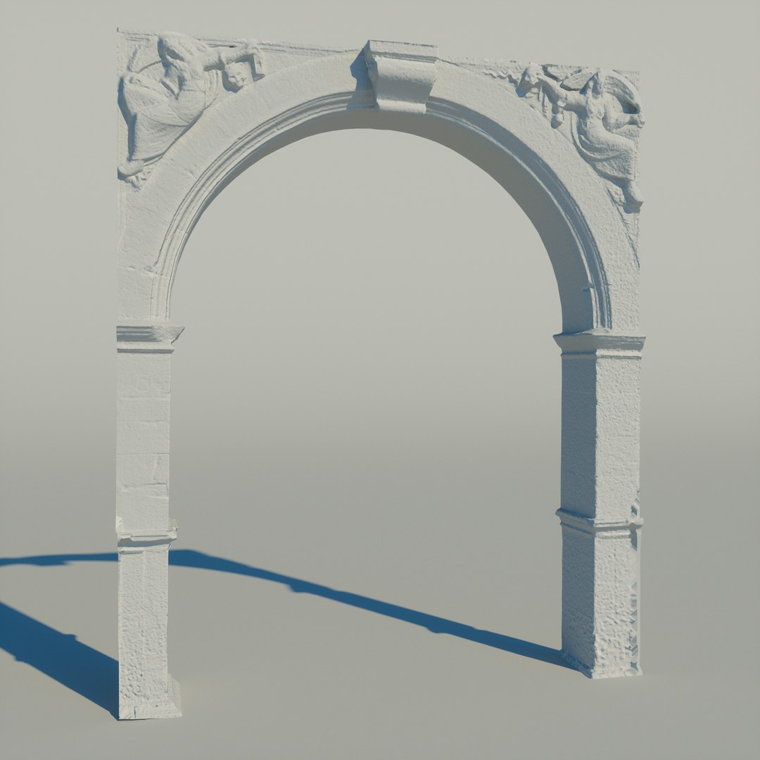 3D Model Old Castle Arch 001 - TurboSquid 2069452