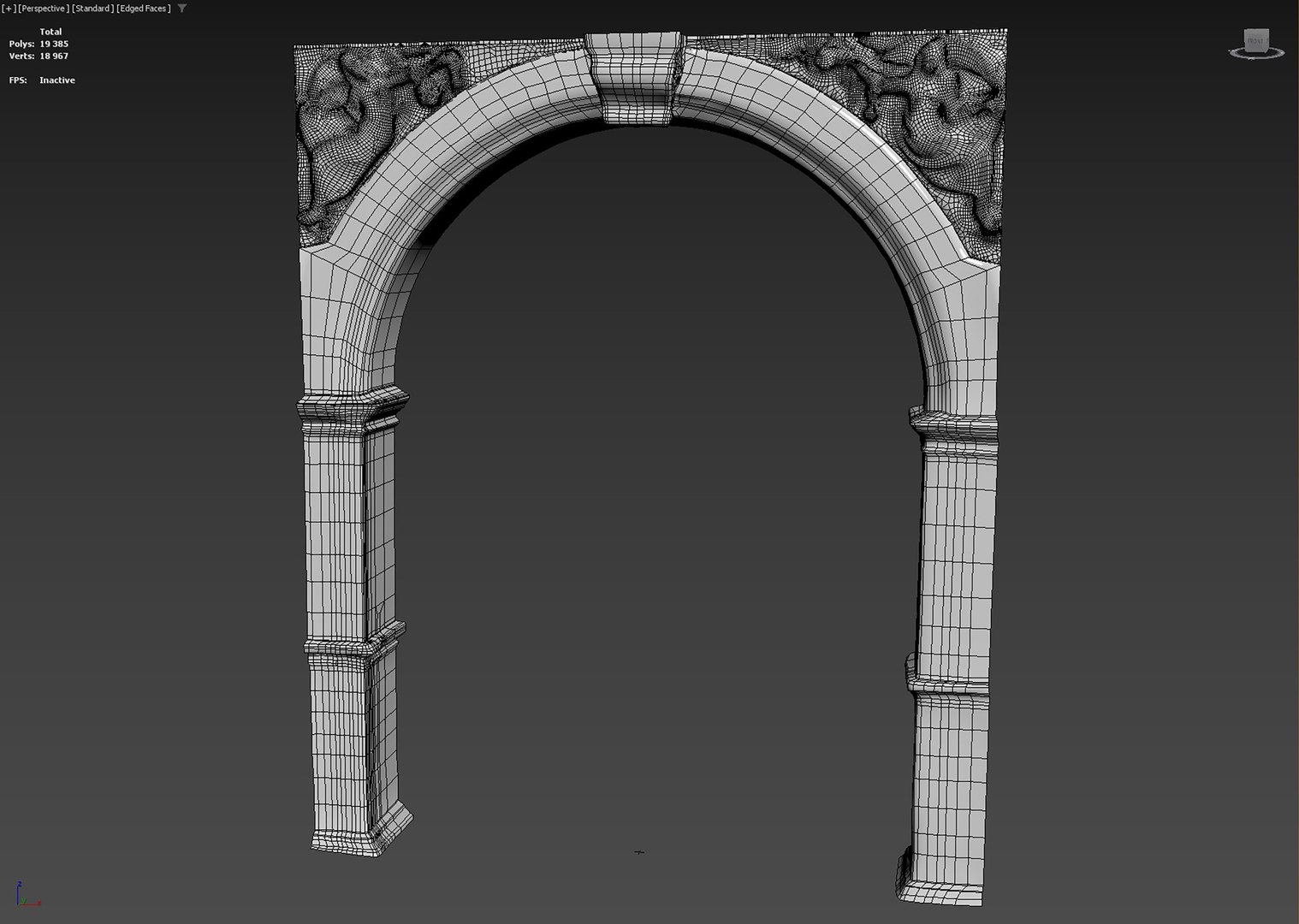 3D Model Old Castle Arch 001 - TurboSquid 2069452