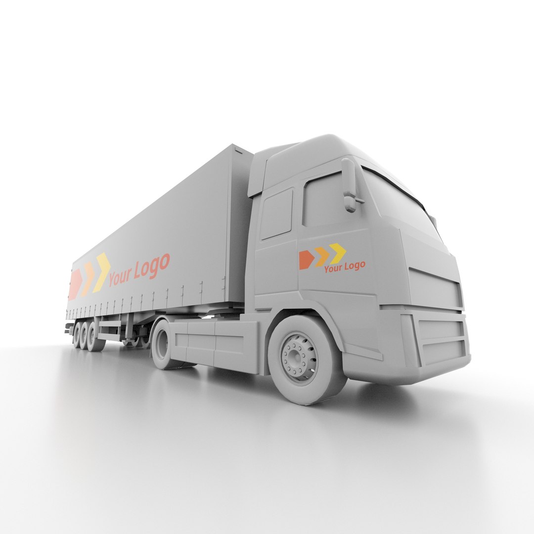 Truck Trailer Model - TurboSquid 1185287