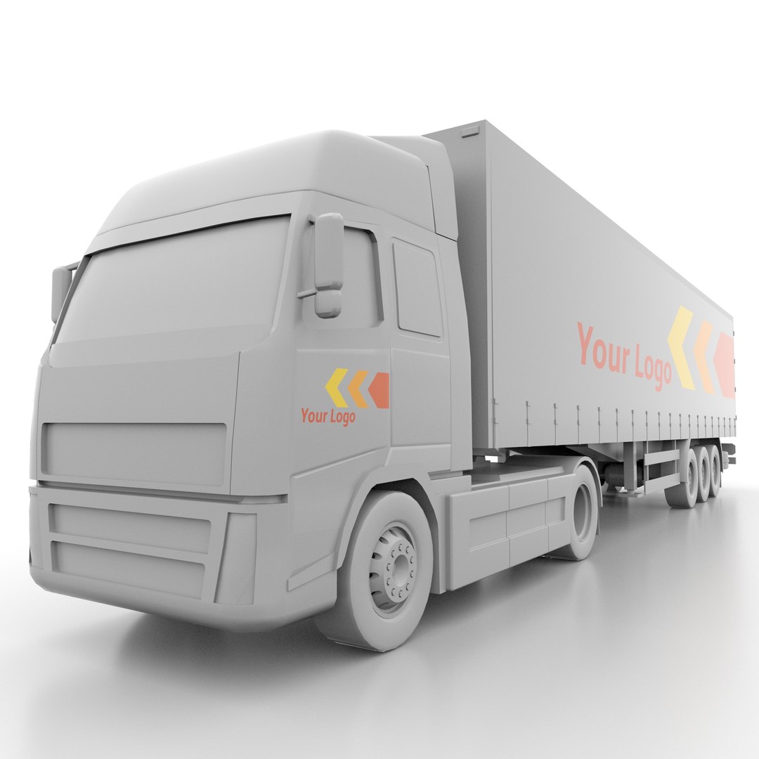 Truck Trailer Model - TurboSquid 1185287