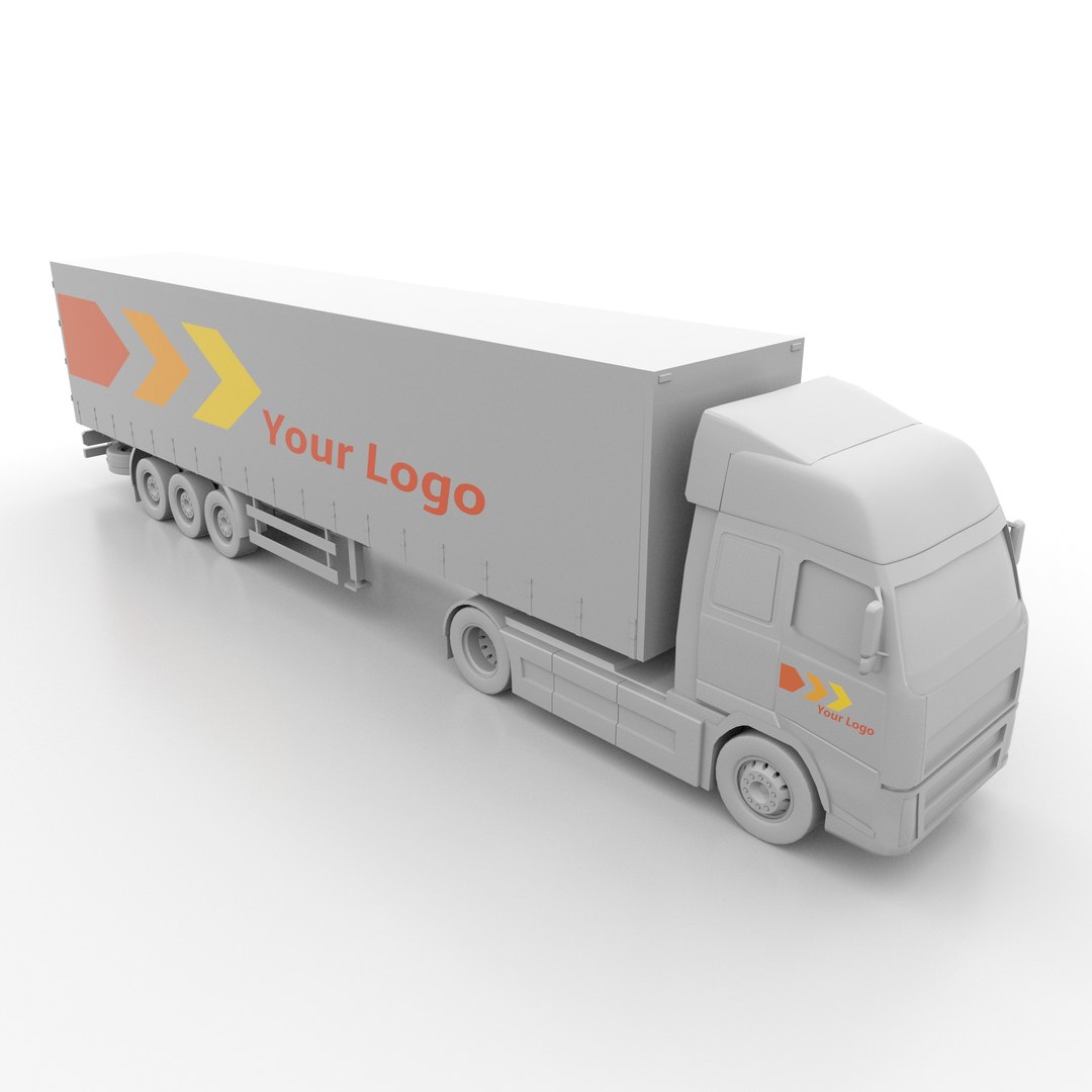 Truck Trailer Model - TurboSquid 1185287