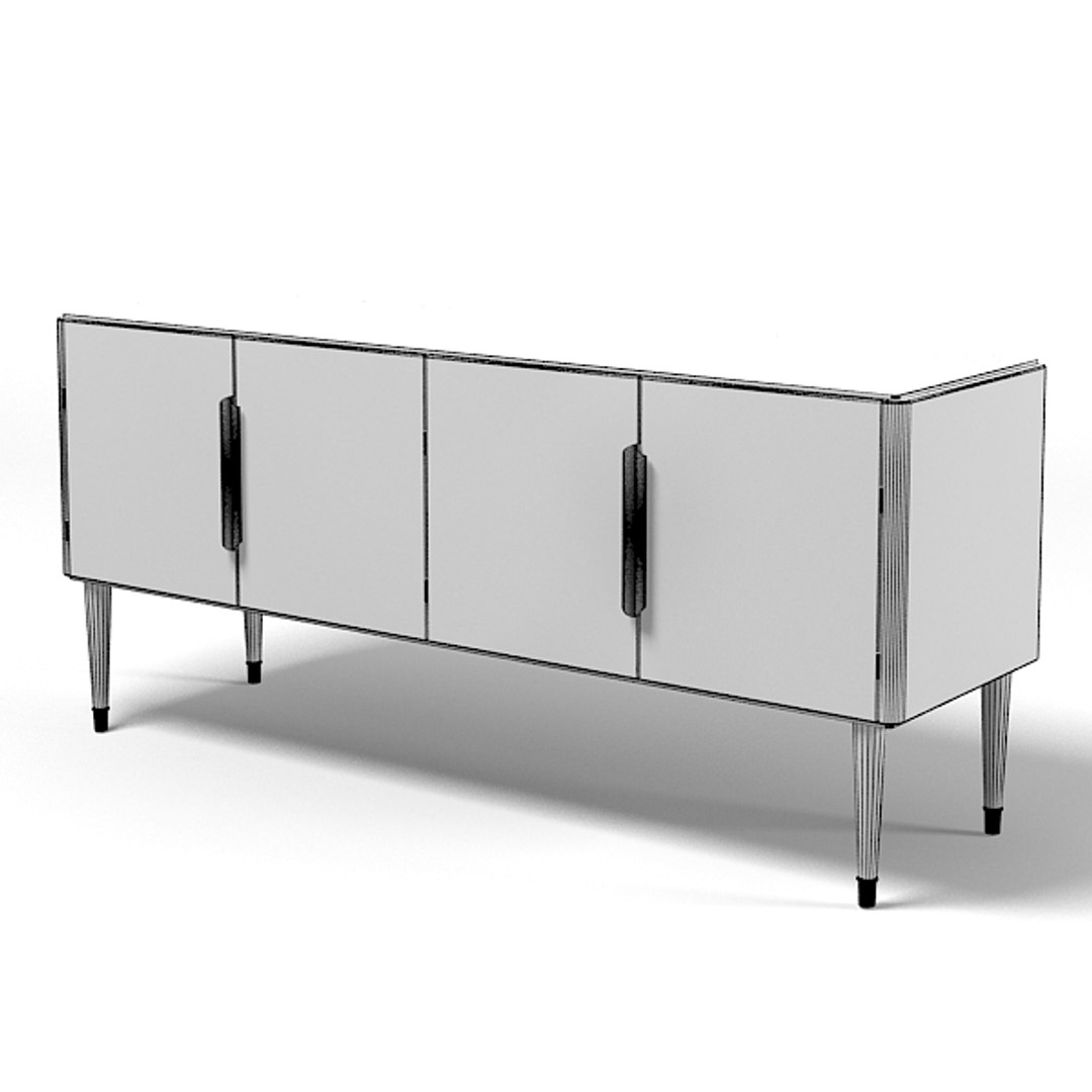 3d Baker Refined Reeded