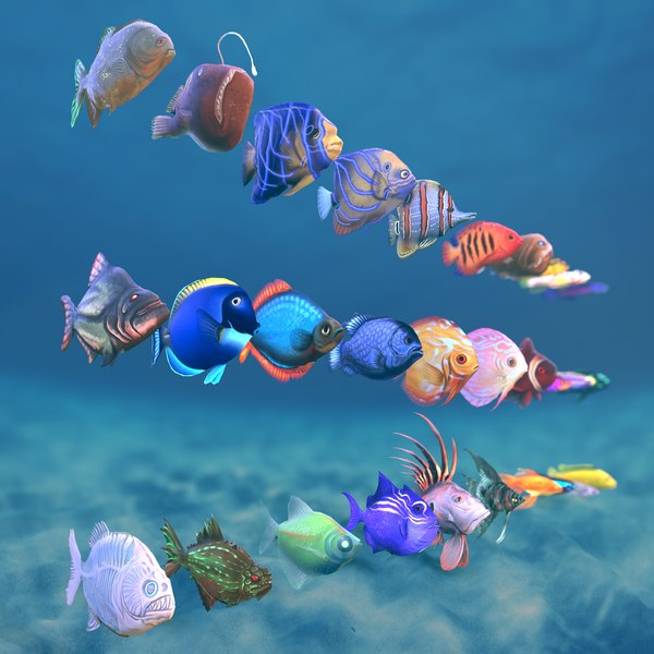 modelo 3d Ballyhoo Fish - TurboSquid 1202948