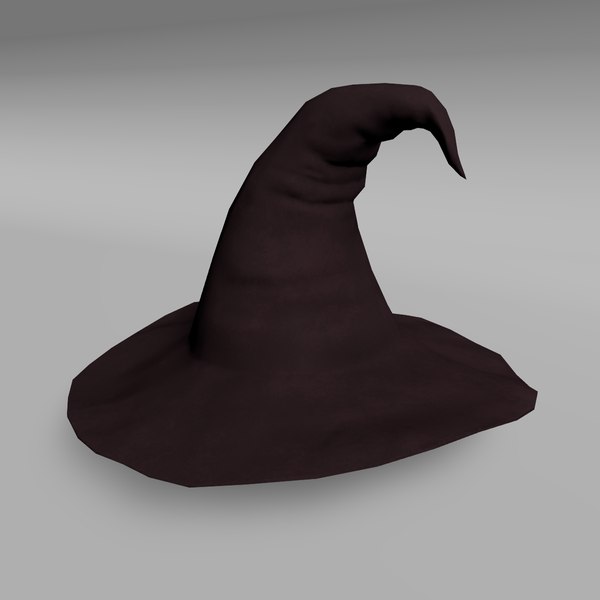 3d hat low-poly
