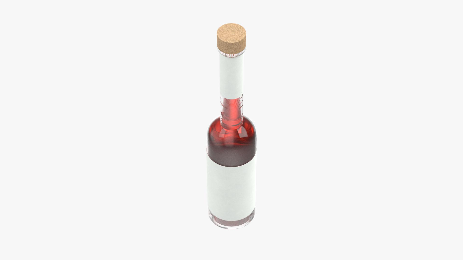 Small Liquor Bottle 3D Model - TurboSquid 2123793