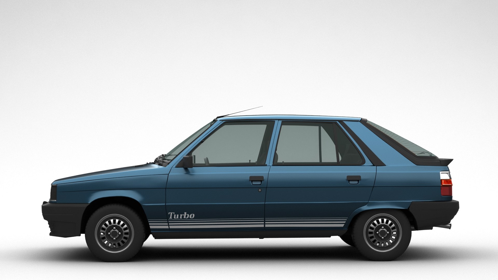 3D Model Renault 11 Turbo 1986 - TurboSquid 2011005