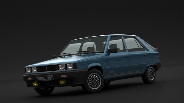 modelo 3d Renault 11 Turbo 1986 - TurboSquid 2011005