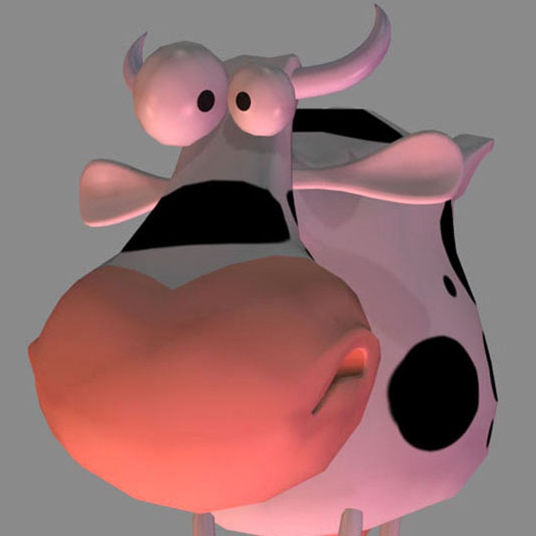 Toon Cow Poser Pzsg Pz3