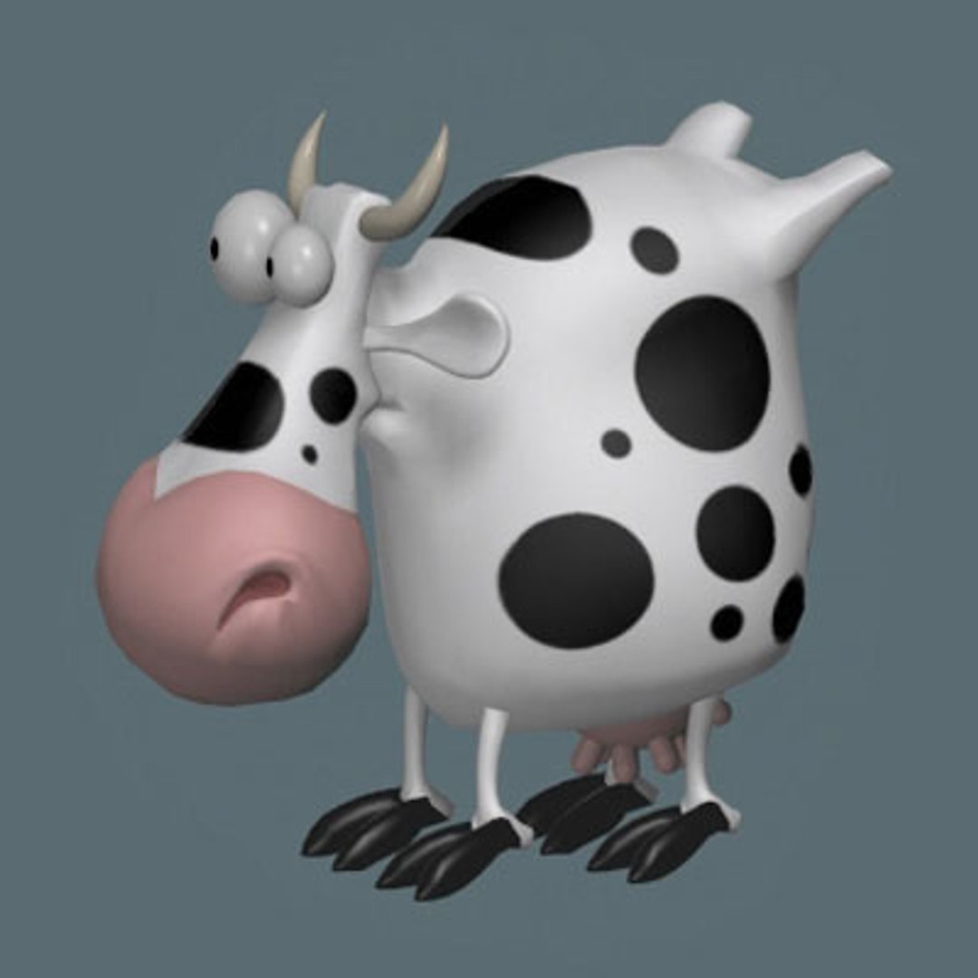 Toon Cow Poser Pzsg Pz3