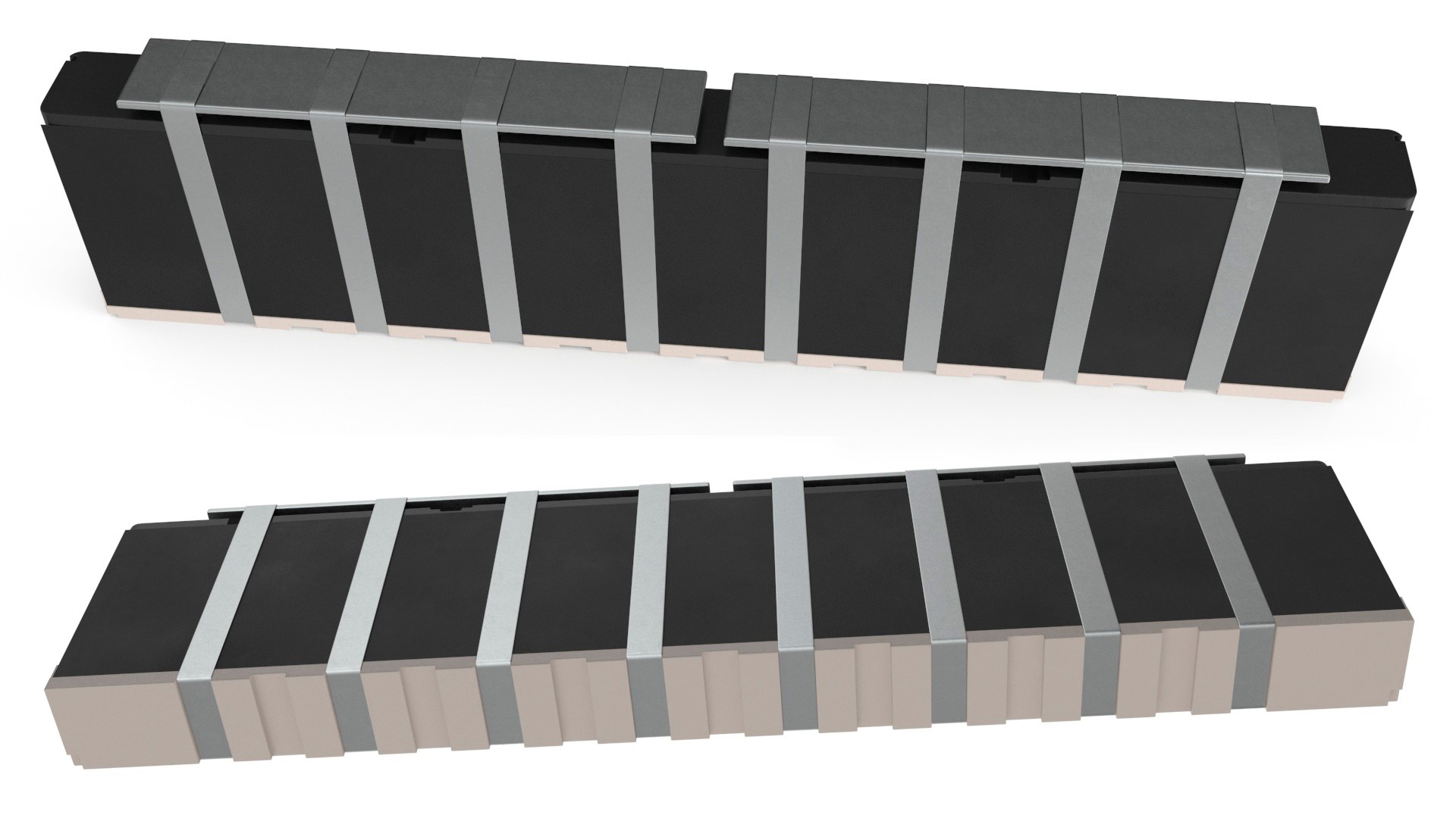 3D Fuel Cell Stack With Rated Power Of 10 KW - TurboSquid 2253092