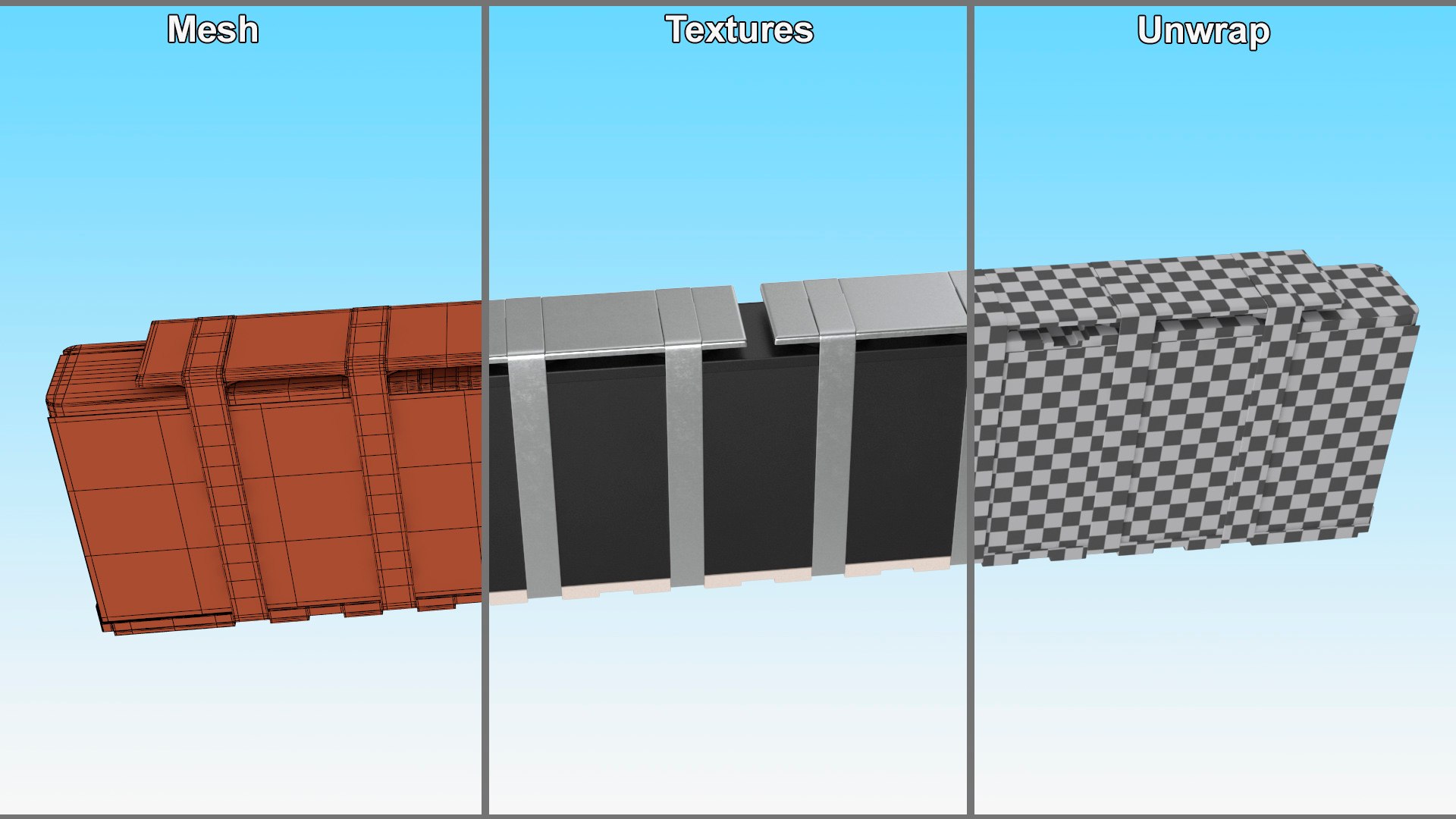 3D Fuel Cell Stack With Rated Power Of 10 KW - TurboSquid 2253092