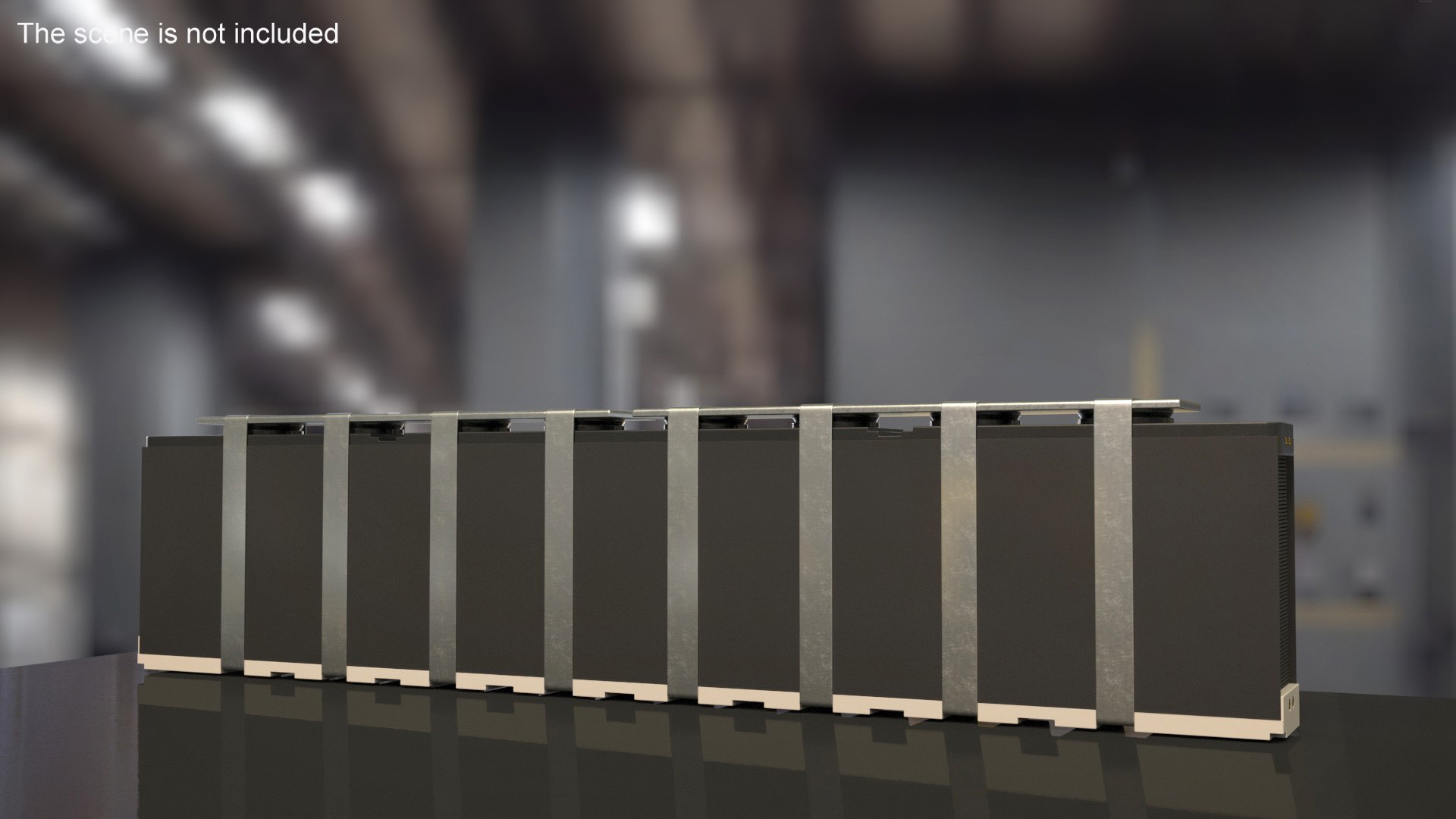 3D Fuel Cell Stack With Rated Power Of 10 KW - TurboSquid 2253092