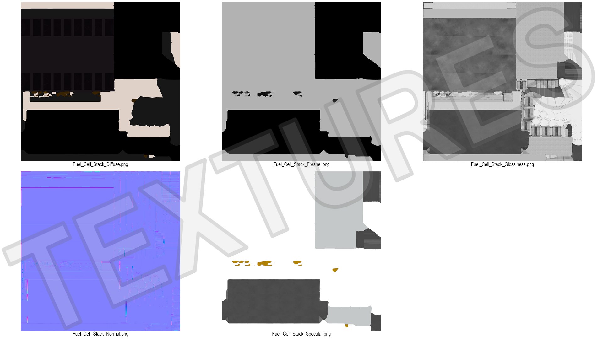 3D Fuel Cell Stack With Rated Power Of 10 KW - TurboSquid 2253092