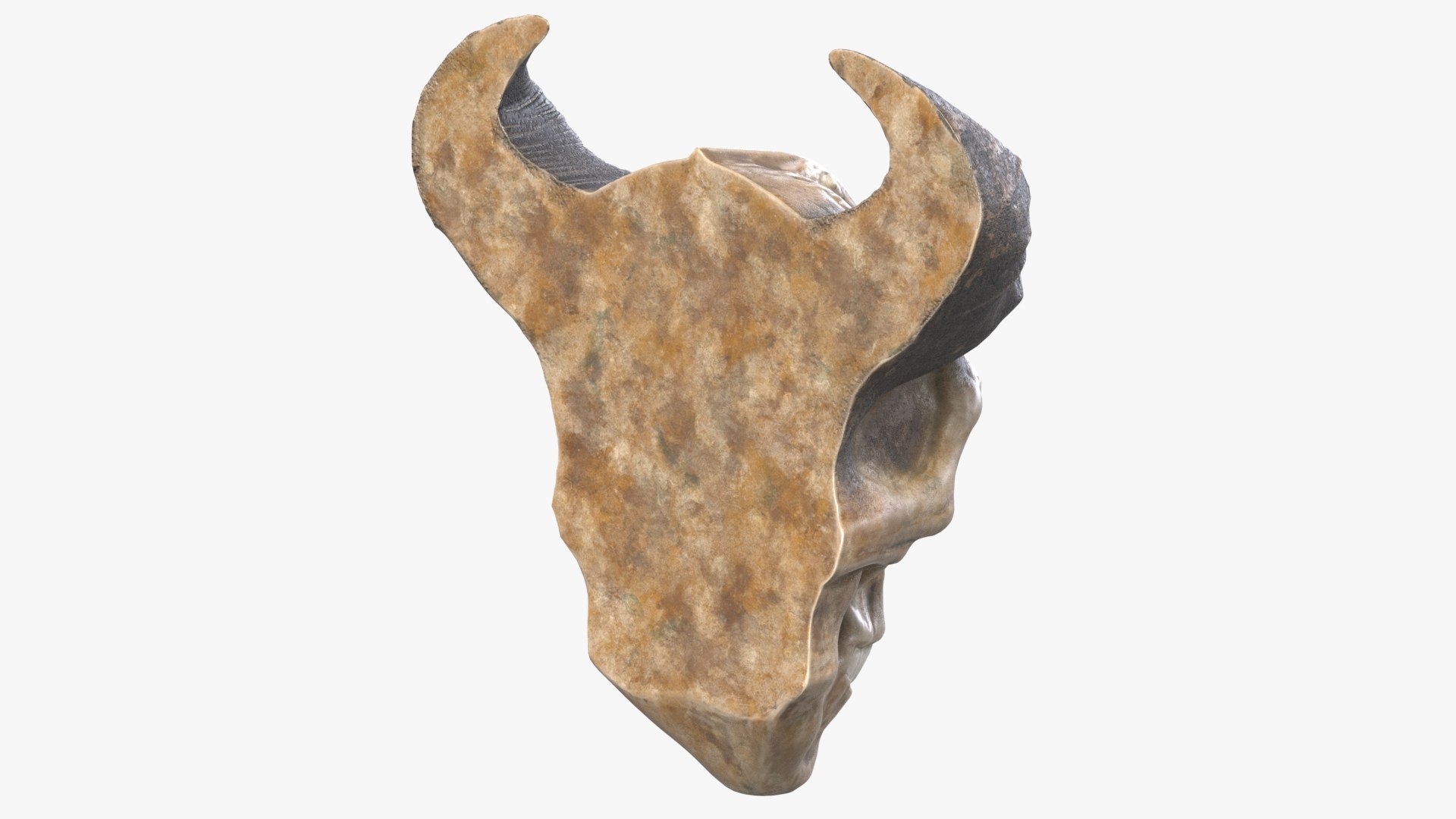 Demonic Skull 6 Textured 3D Model - TurboSquid 2217424