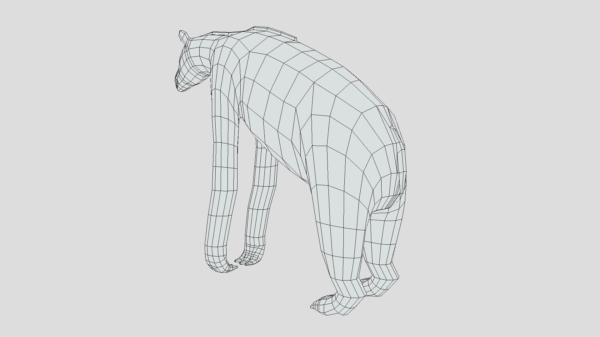 3D Low Poly Cartoon Chalicotherium - TurboSquid 1846441