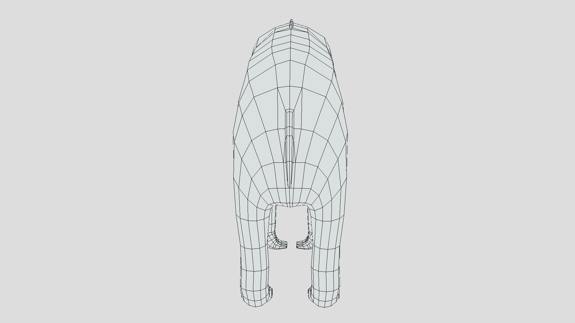 3D Low Poly Cartoon Chalicotherium - TurboSquid 1846441