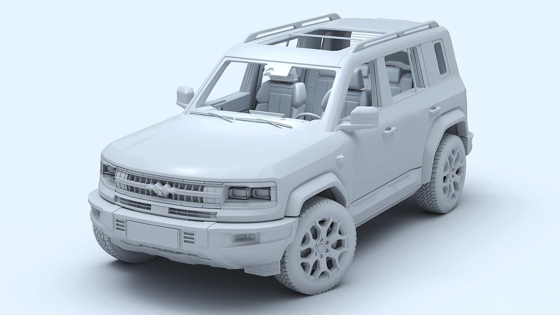 3D 2025 BYD Formula Leopard 5 With Interior Model - TurboSquid 2309704