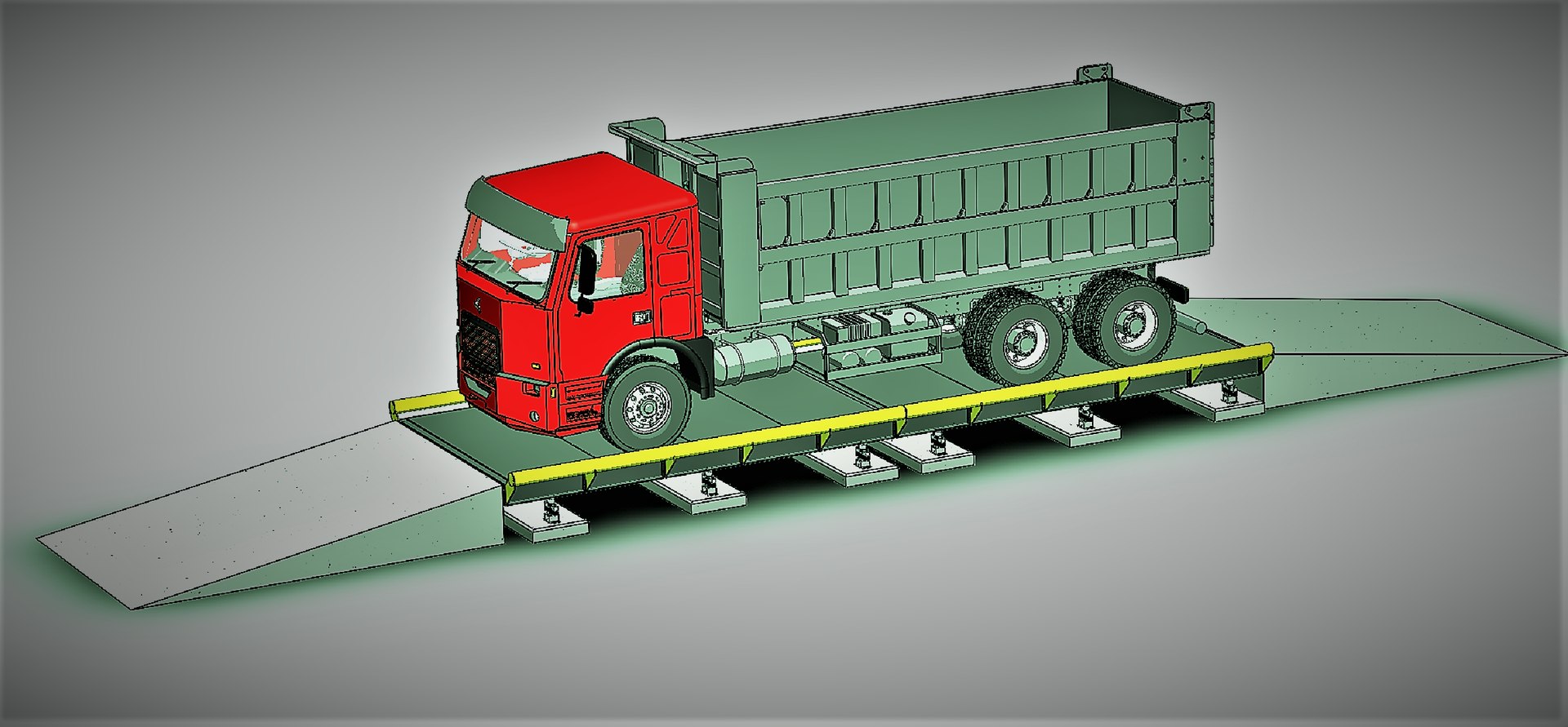Weight Bridge Model - TurboSquid 1953648