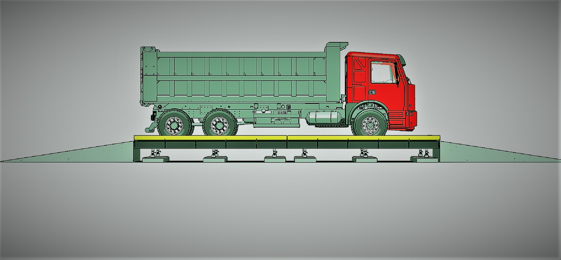Weight Bridge Model - TurboSquid 1953648
