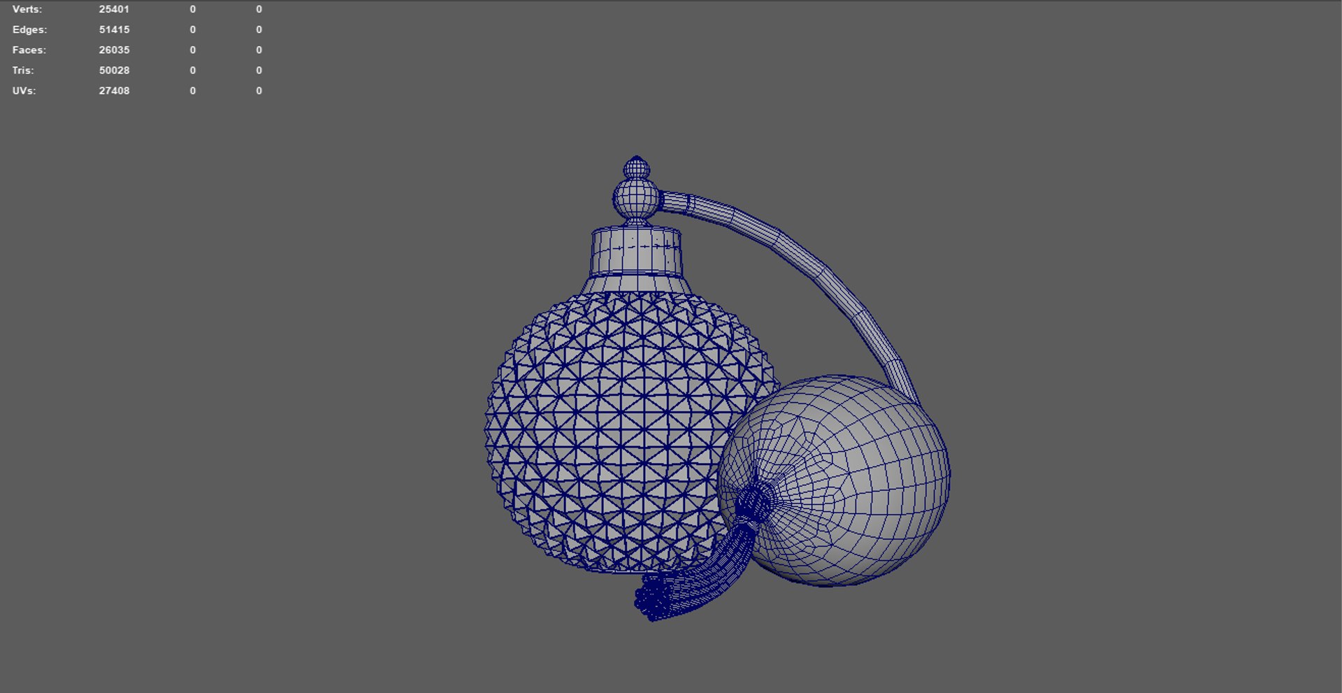 Perfume Balloon Pump Model - TurboSquid 1563138