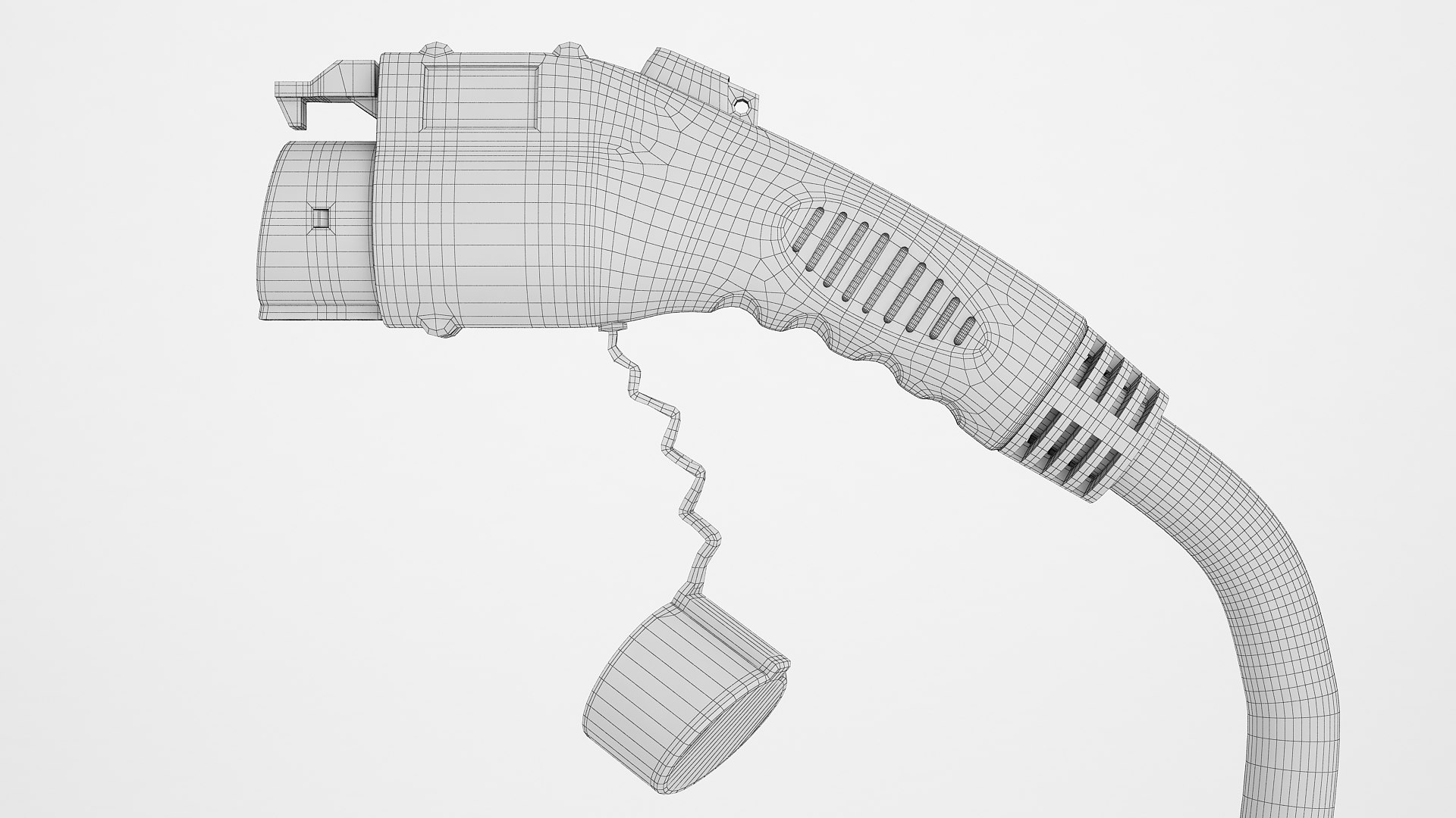 Ev Charging Plug 3D Model - TurboSquid 1710075