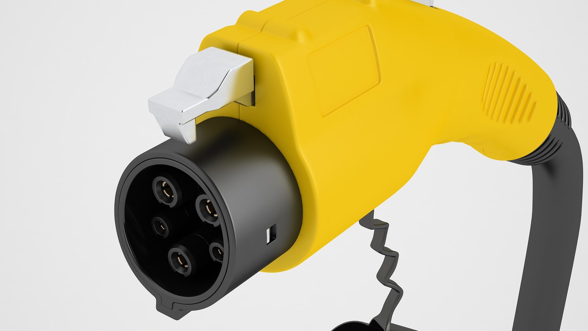 Ev Charging Plug 3D Model - TurboSquid 1710075