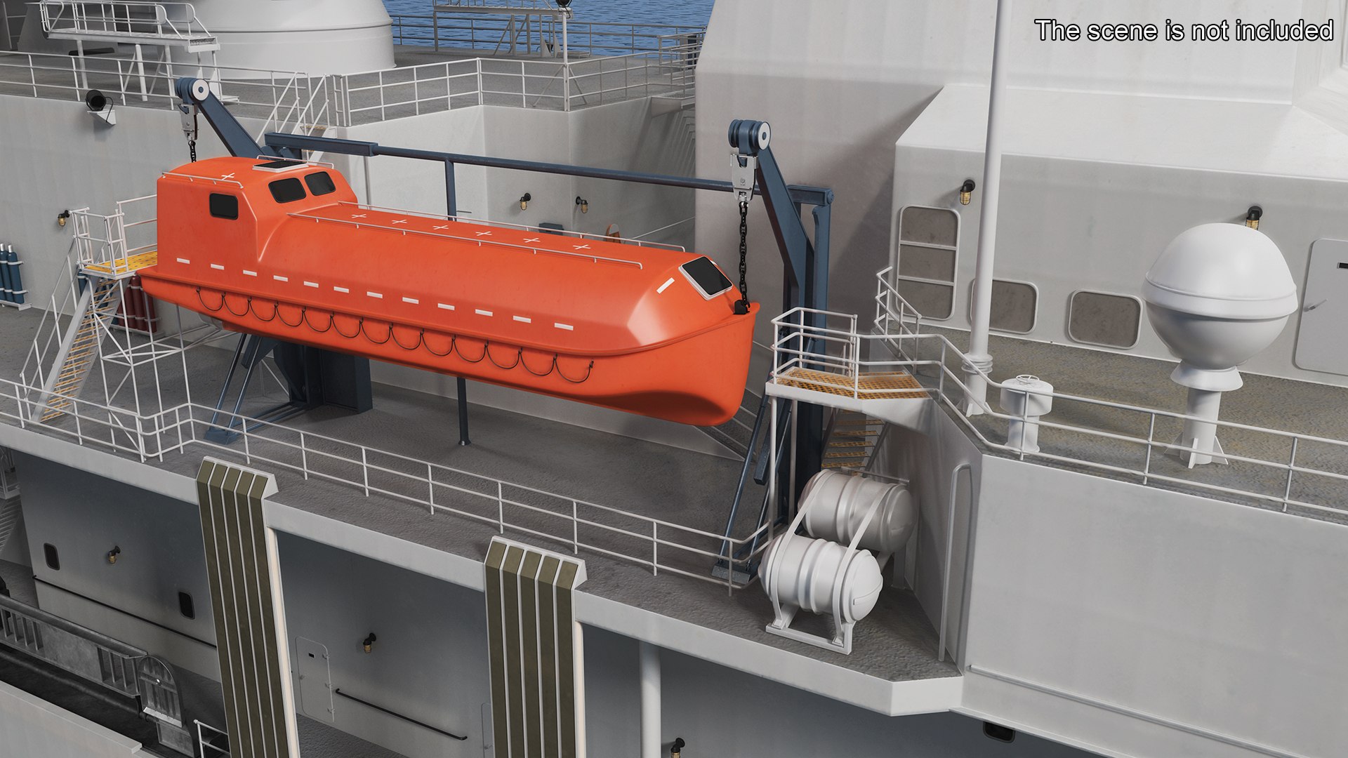 USNS Howard O Lorenzen Ship 3D model - TurboSquid 2143599