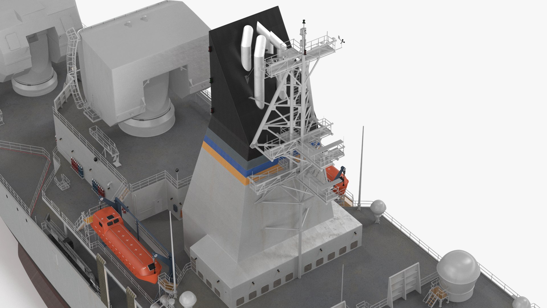 USNS Howard O Lorenzen Ship 3D model - TurboSquid 2143599