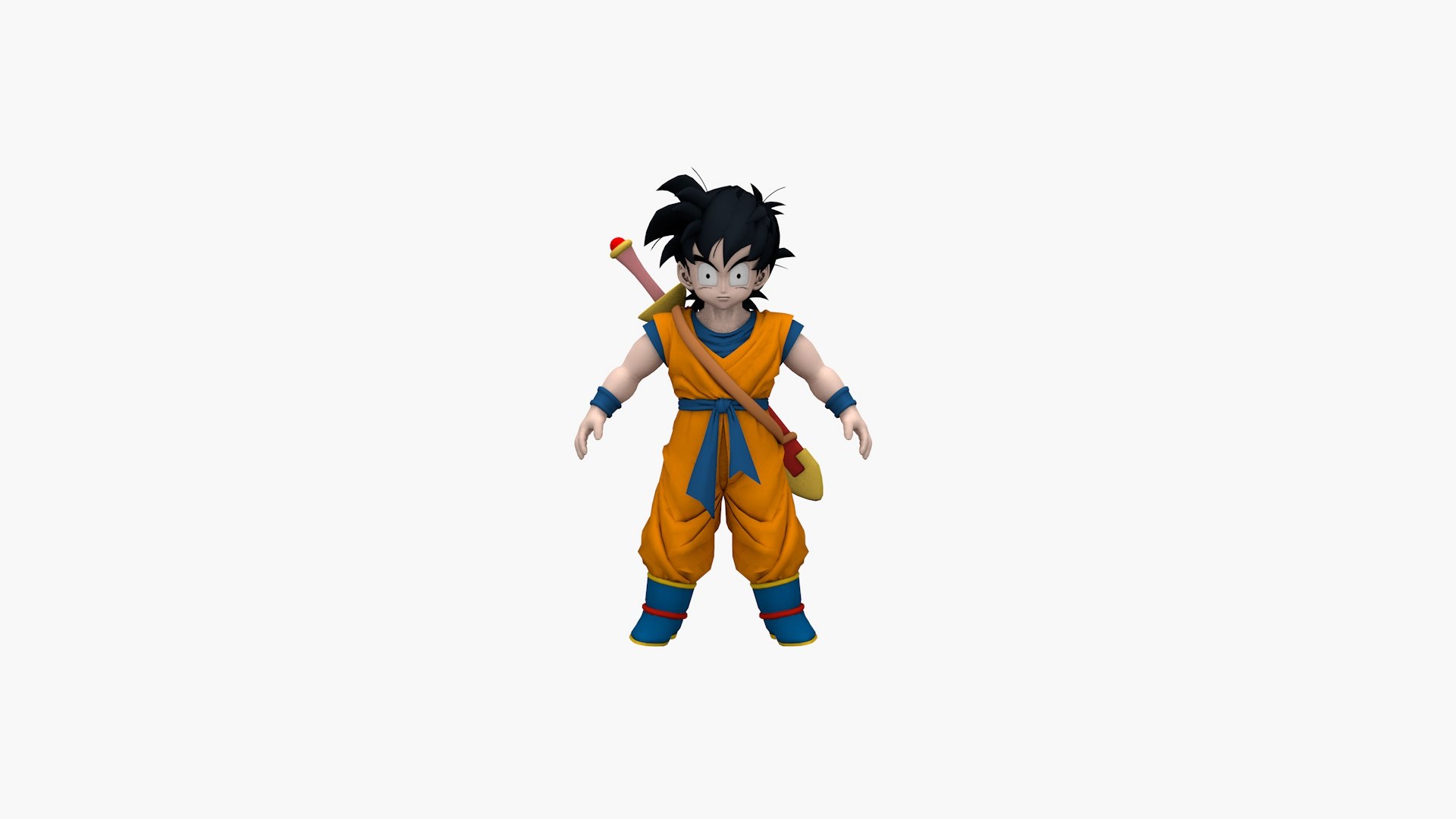 3D DBZ Character V6 - TurboSquid 2074060