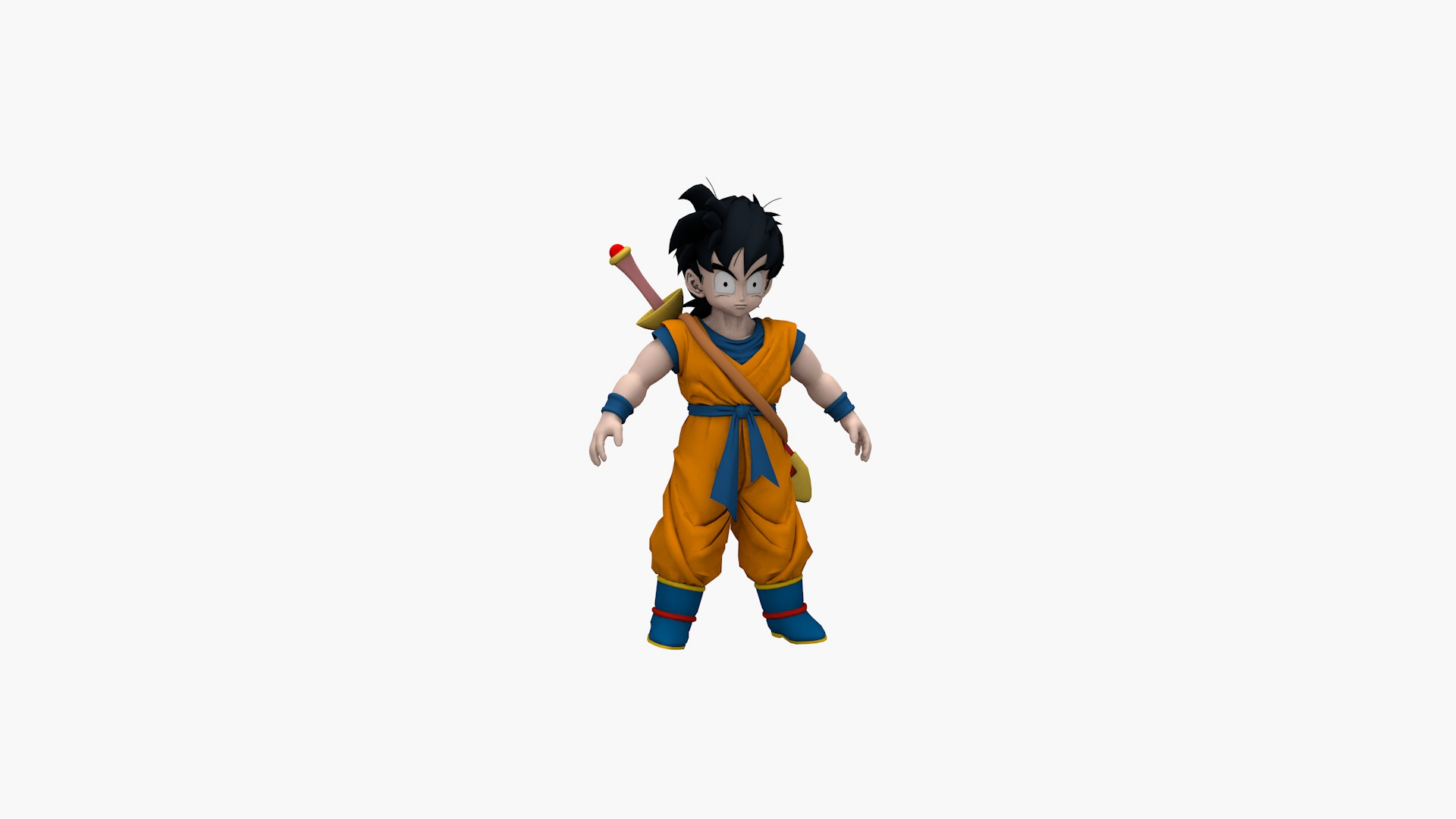 3D DBZ Character V6 - TurboSquid 2074060