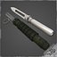 3d Spring Loaded Ballistic Knife