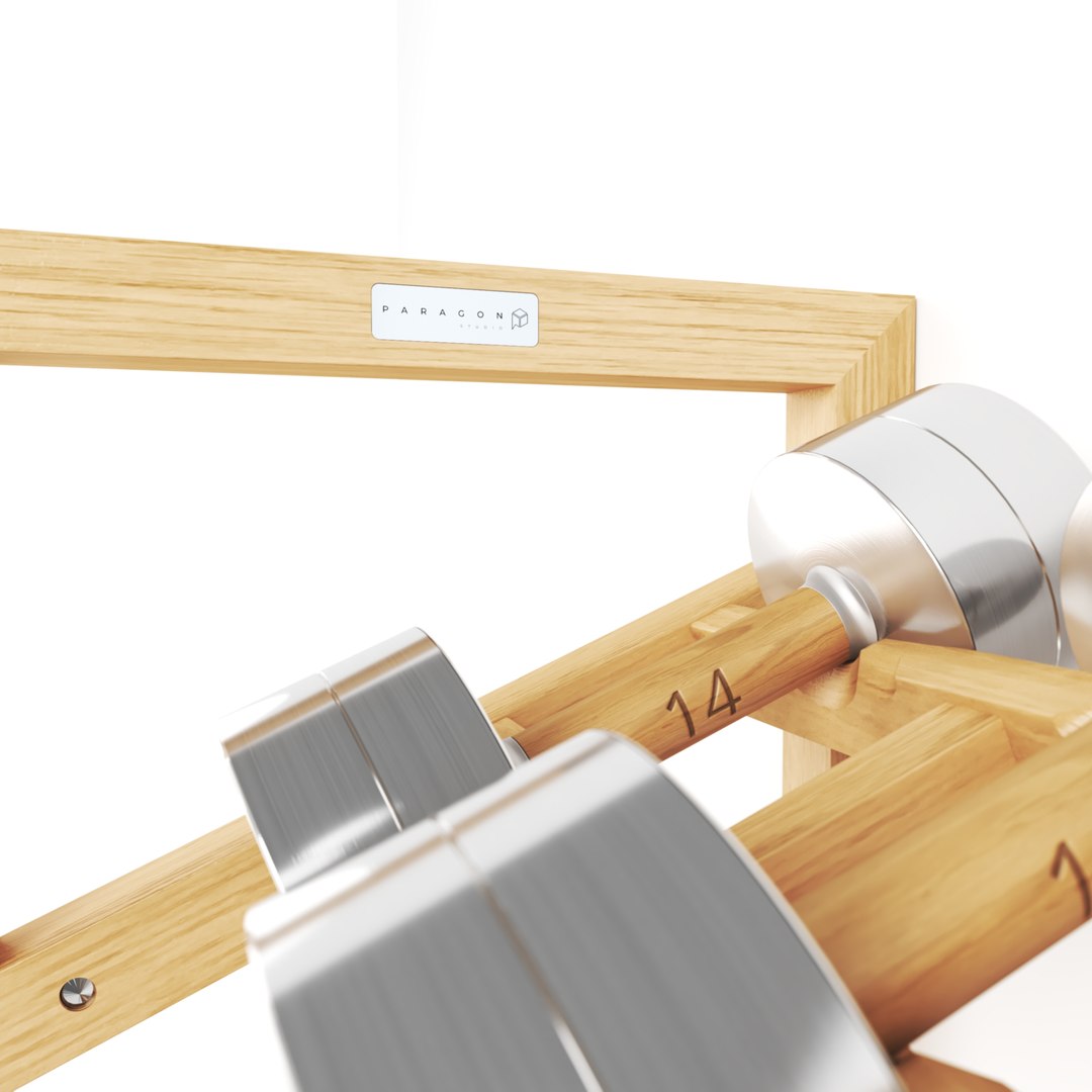 Free 3D Model Paragon Studio Gym Luxury Horizontal Dumbbell Rack 2Tier ...