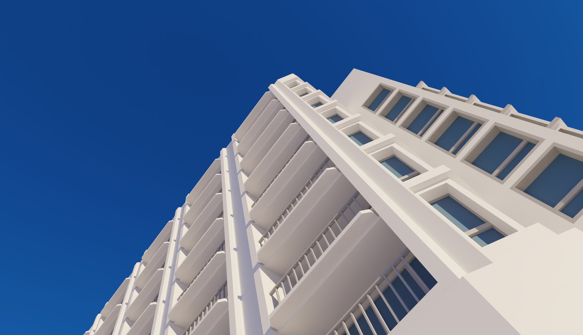 3D Hotel Model One - TurboSquid 2127009