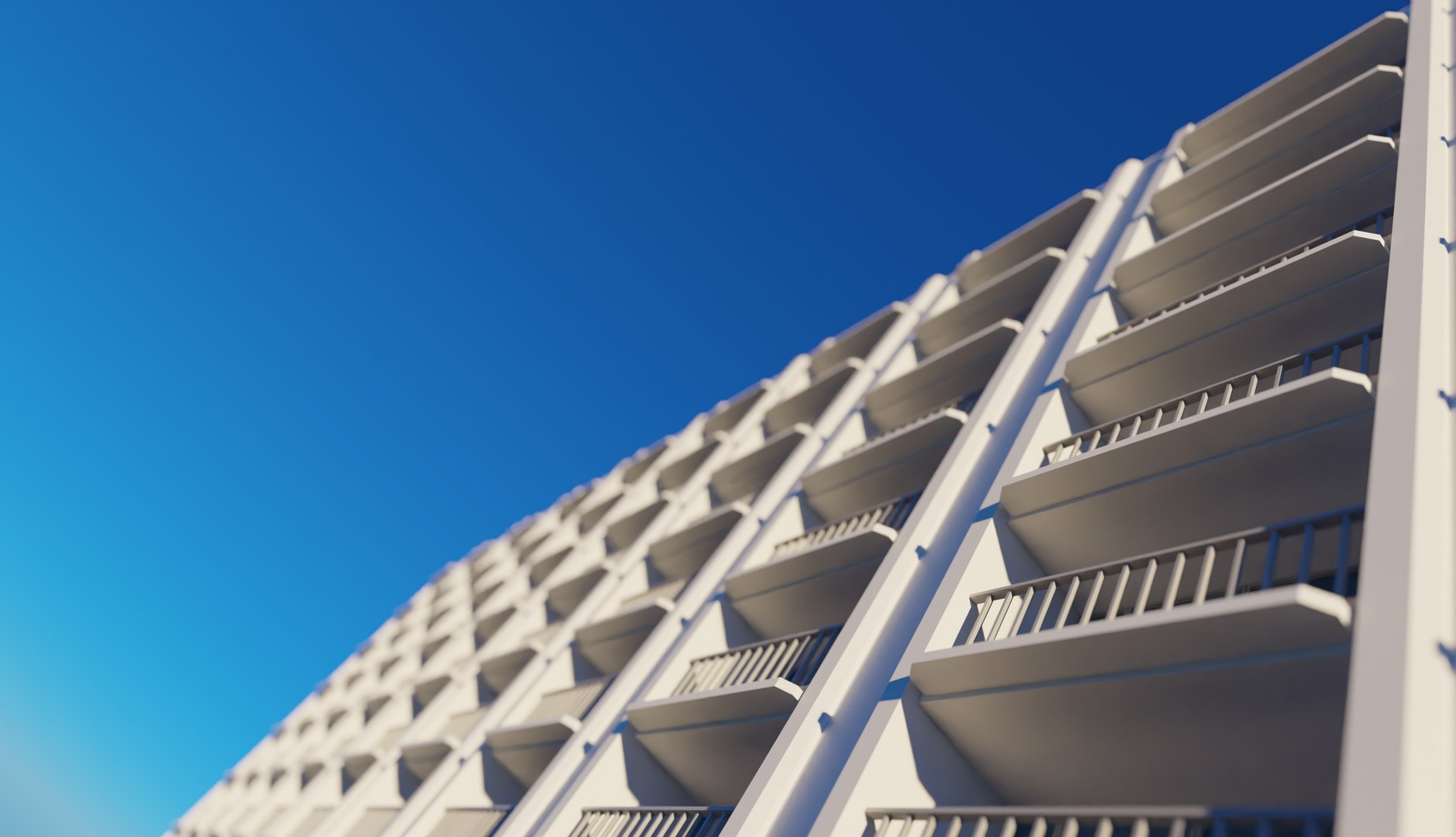 3D Hotel Model One - TurboSquid 2127009